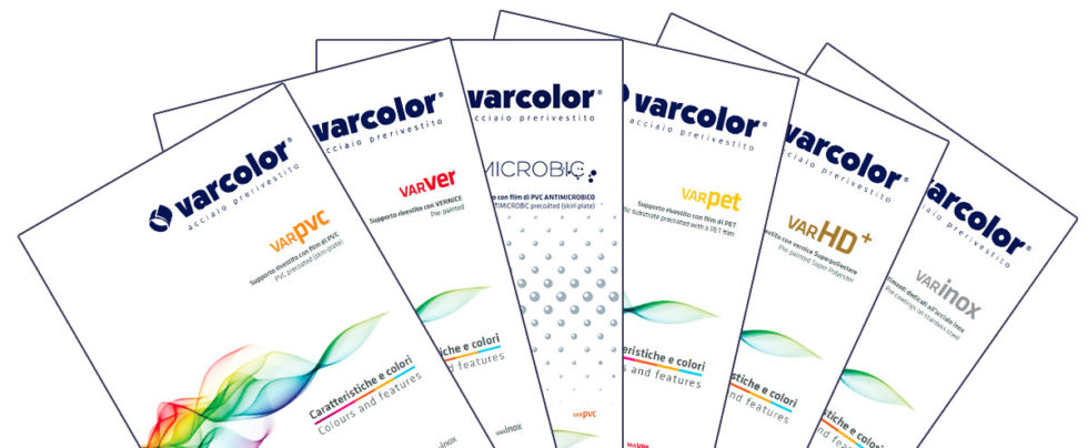 New colors for VARHD+ and VARPET: the updated catalogs are online ...